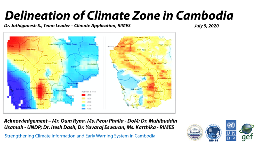 PowerPoint: Delineation of climate zones in Cambodia, July 2020 | UNDP ...